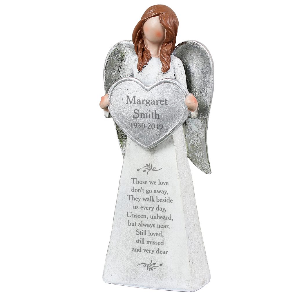 Personalised Memorial Angel Ornament - Just The Right Gift - UK Retailer